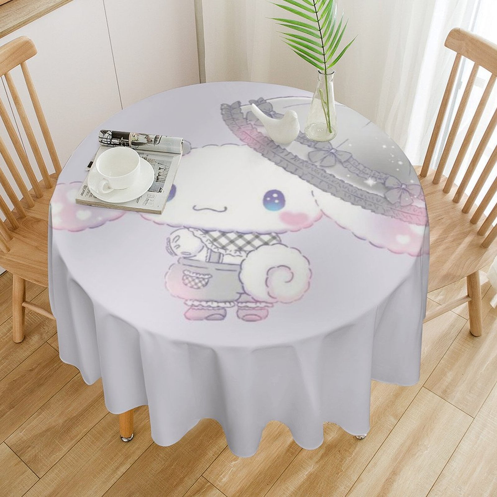 CINNAMOROLL Tablecloth Anime for Dining Table Picnic Gift 70x70in ...