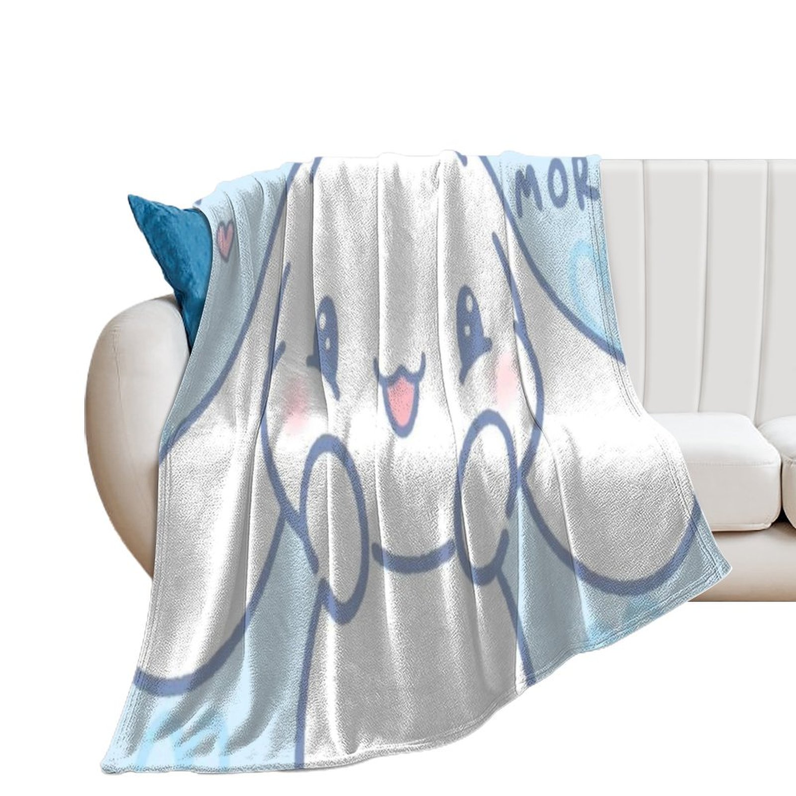 CINNAMOROLL Throw Blanket Cute Flannel Anime for Girls Boys Men Women ...