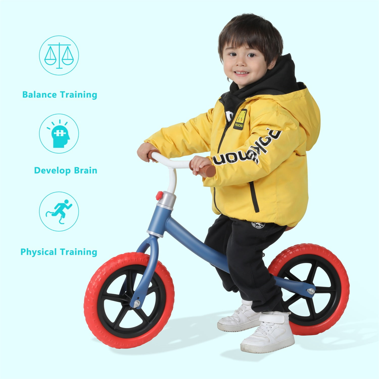 CIPACHO 11" Toddler Balance Bike 2 Year Old, Age 18 Months to 5 Years ...
