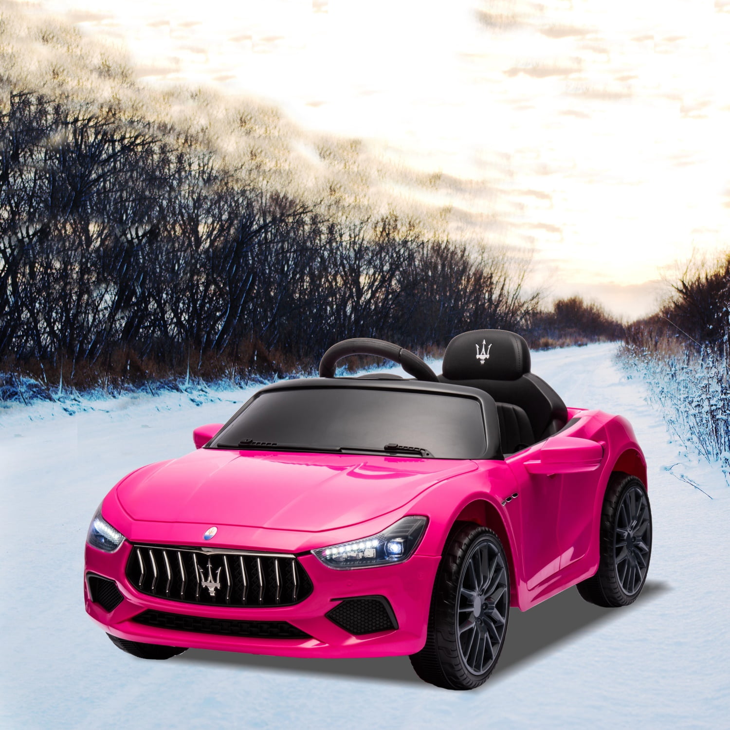 CIPACHO Maserati Licensed 12V Electric Ride On Car for Kids, 4 Wheels ...