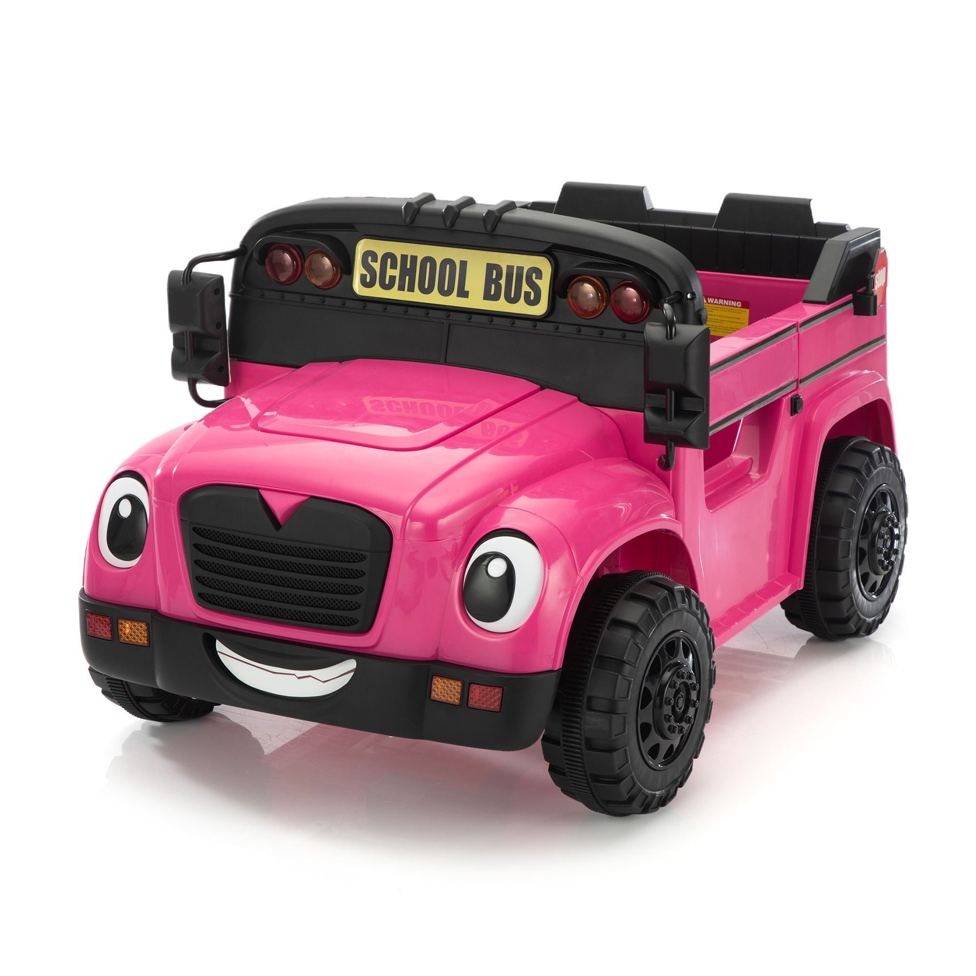 CIPACHO 12V School Bus for Kids with 1 Seats, Battery Powered Kids Car ...