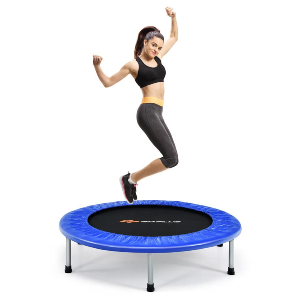 CIPACHO 36 Inch Mini Folding Trampoline Portable Recreational Fitness ...