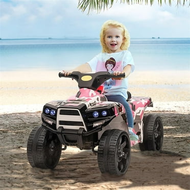 Kidzone Kids Ride On ATV, Powerful 12V Battery Powered 45W Electric ...