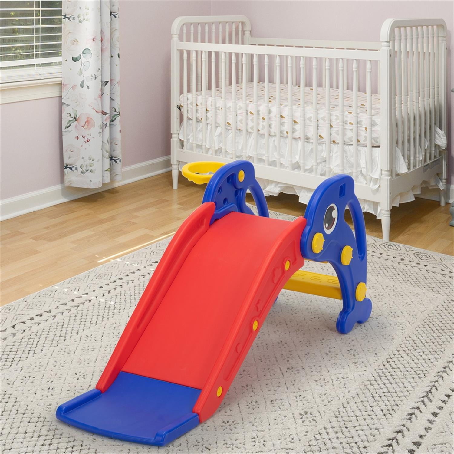 CIPACHO Kids Folding Slide Set, Dolphin Design, Plastic Toddler ...