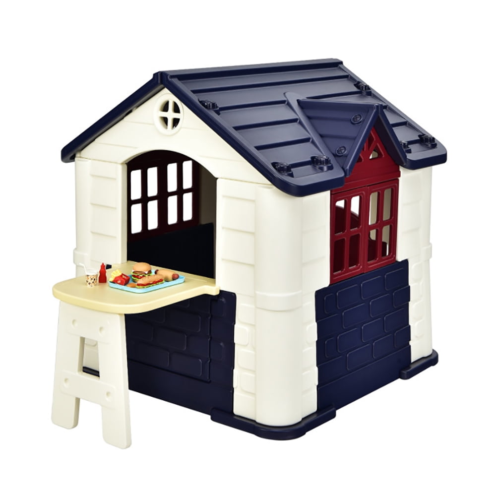 CIPACHO Kids Playhouse Pretend Toy House for Boys and Girls 7 Pieces ...