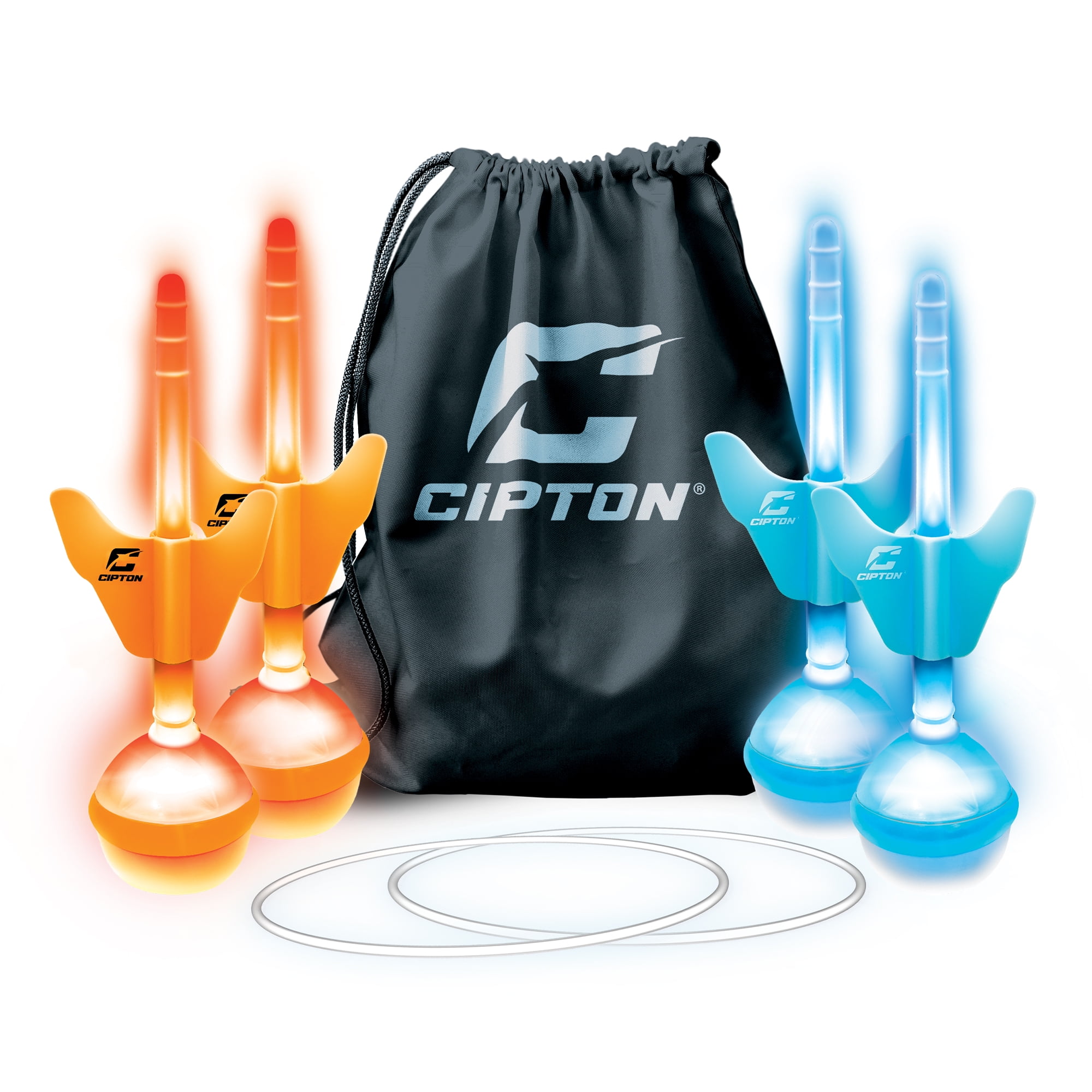 CIPTON LED Lawn Darts, 4 Blue/Orange LED Darts - Walmart.com
