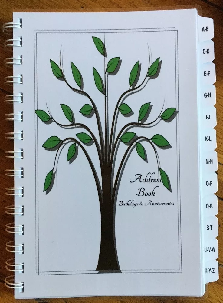 CIRCLE- Address Book Birthday Anniversary Organizer Family Tree Record ...