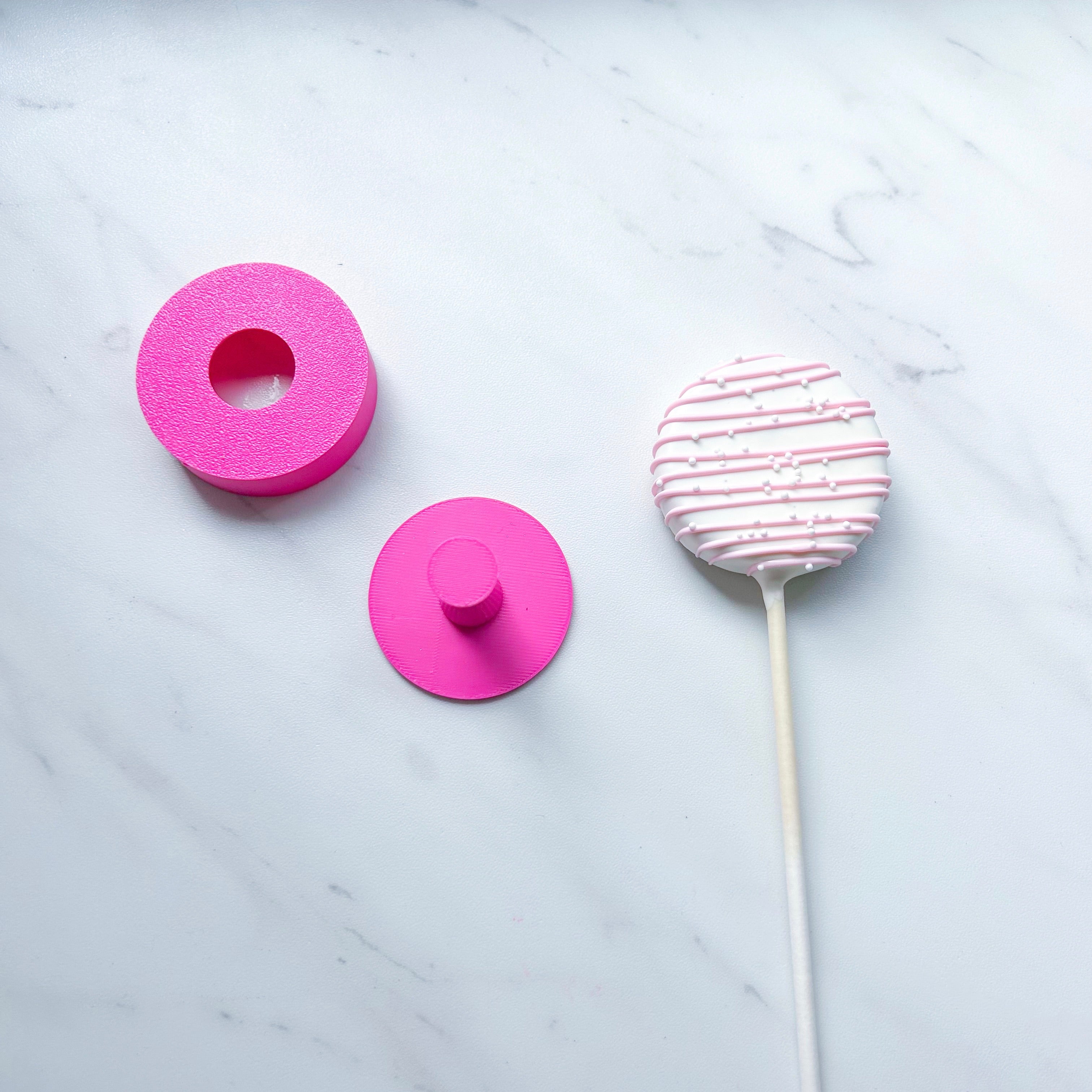 CIRCLE CUT-N-PUSH CAKE POP MOLD BY SWEET CUT CO. (Copy) - Walmart.com