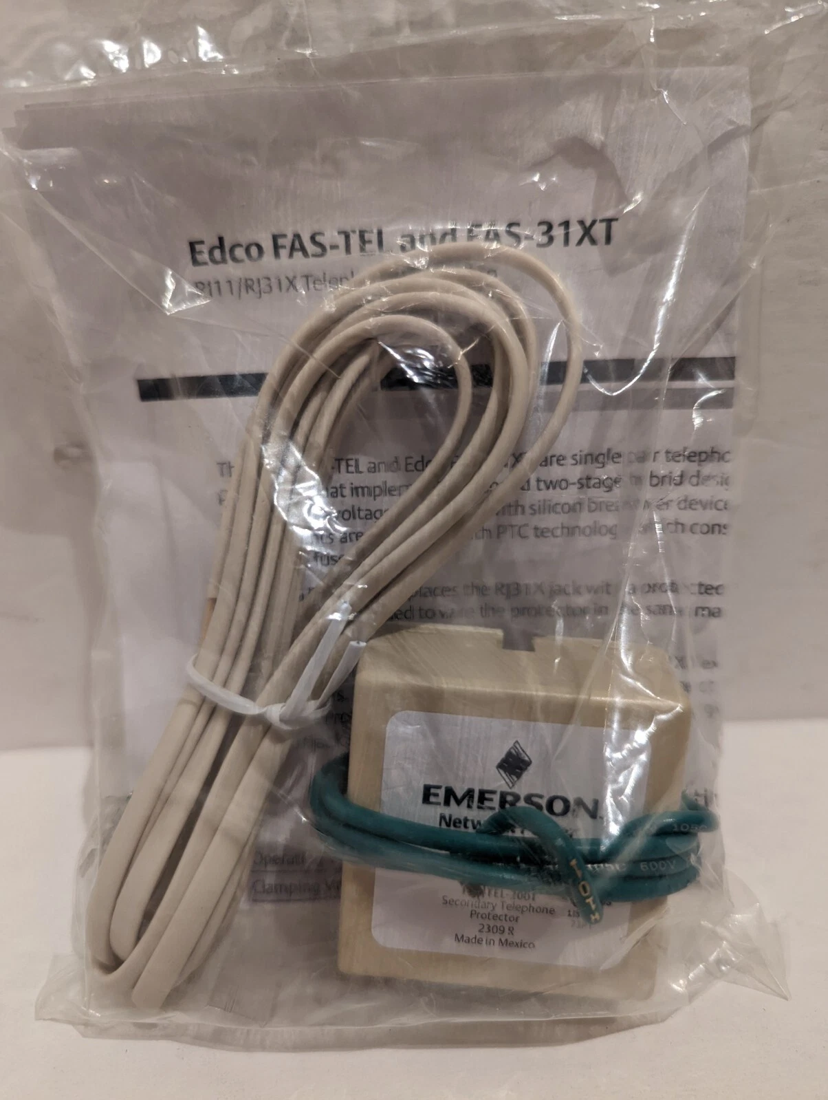 CIRCLE- Emerson Network Power - Fas-Tel-200T Surge Protector ...