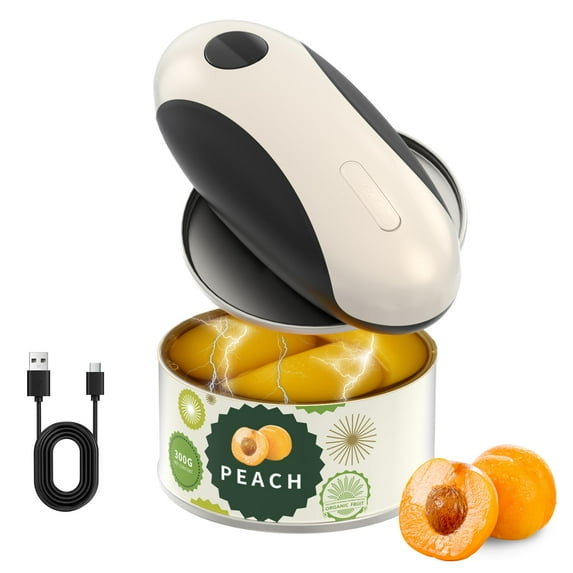 CIRCLE JOY Rechargeable Electric Can Opener, One-Touch Automatic Can ...