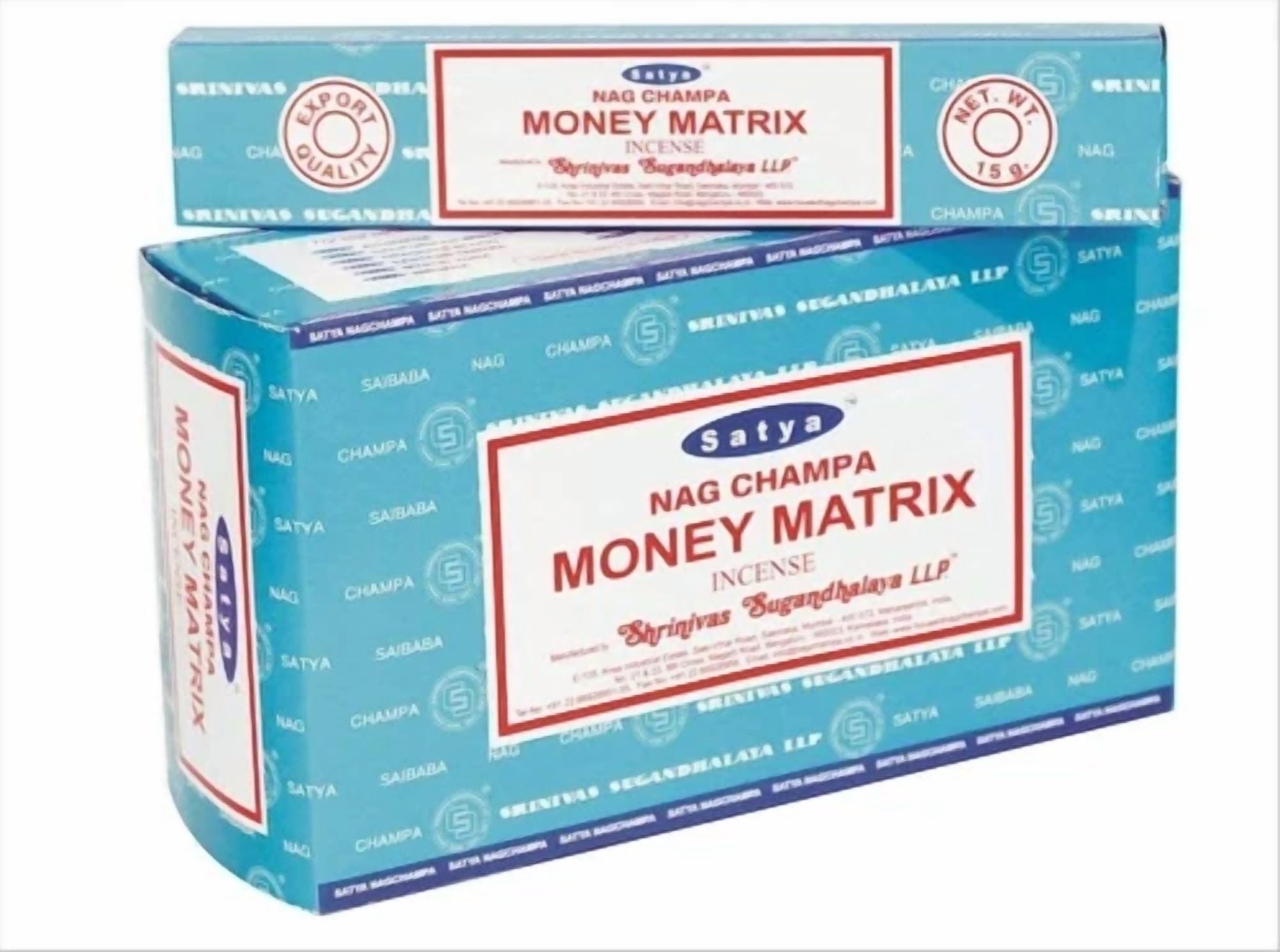 CIRCLE- Satya Nag Champa Money Matrix Incense Sticks | Signature ...