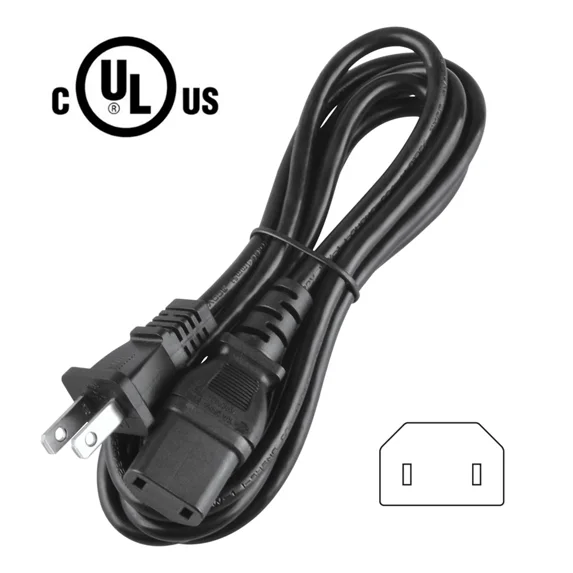CIRCLE- Ul 2-Prong Ac Power Cord Cable Lead For Yamaha Cd-S3000 Natural ...