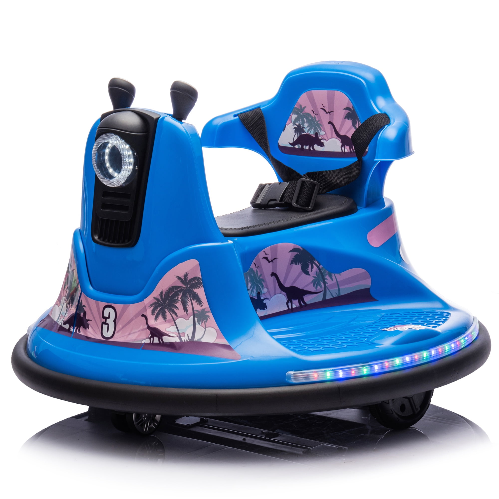 CIRCUIT 12V Kids Ride On Bumper car With Parents control,Rotate 360 ...