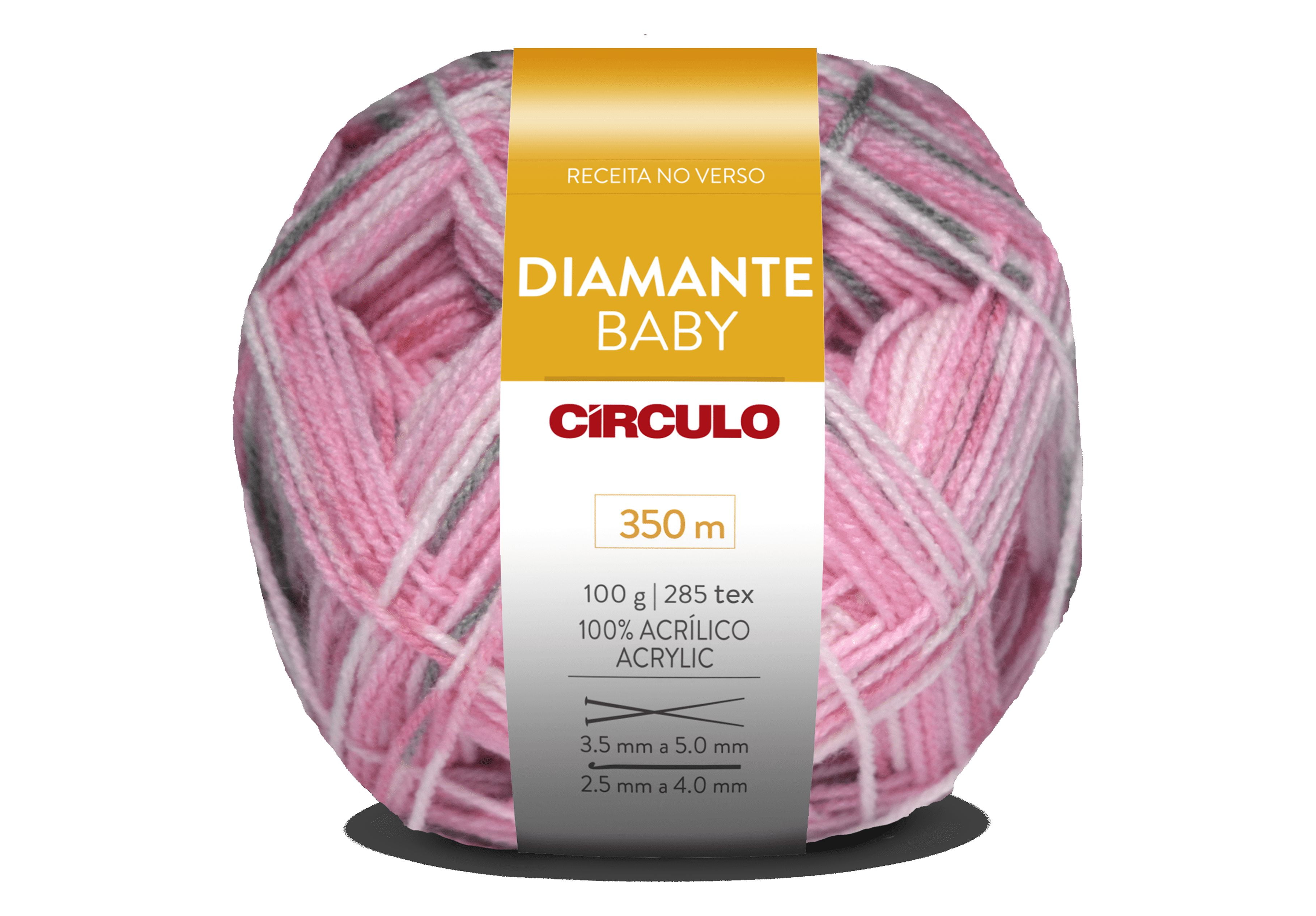 CIRCULO Diamante Baby, 100% Acrylic - Yarn for Crocheting and Knitting ...