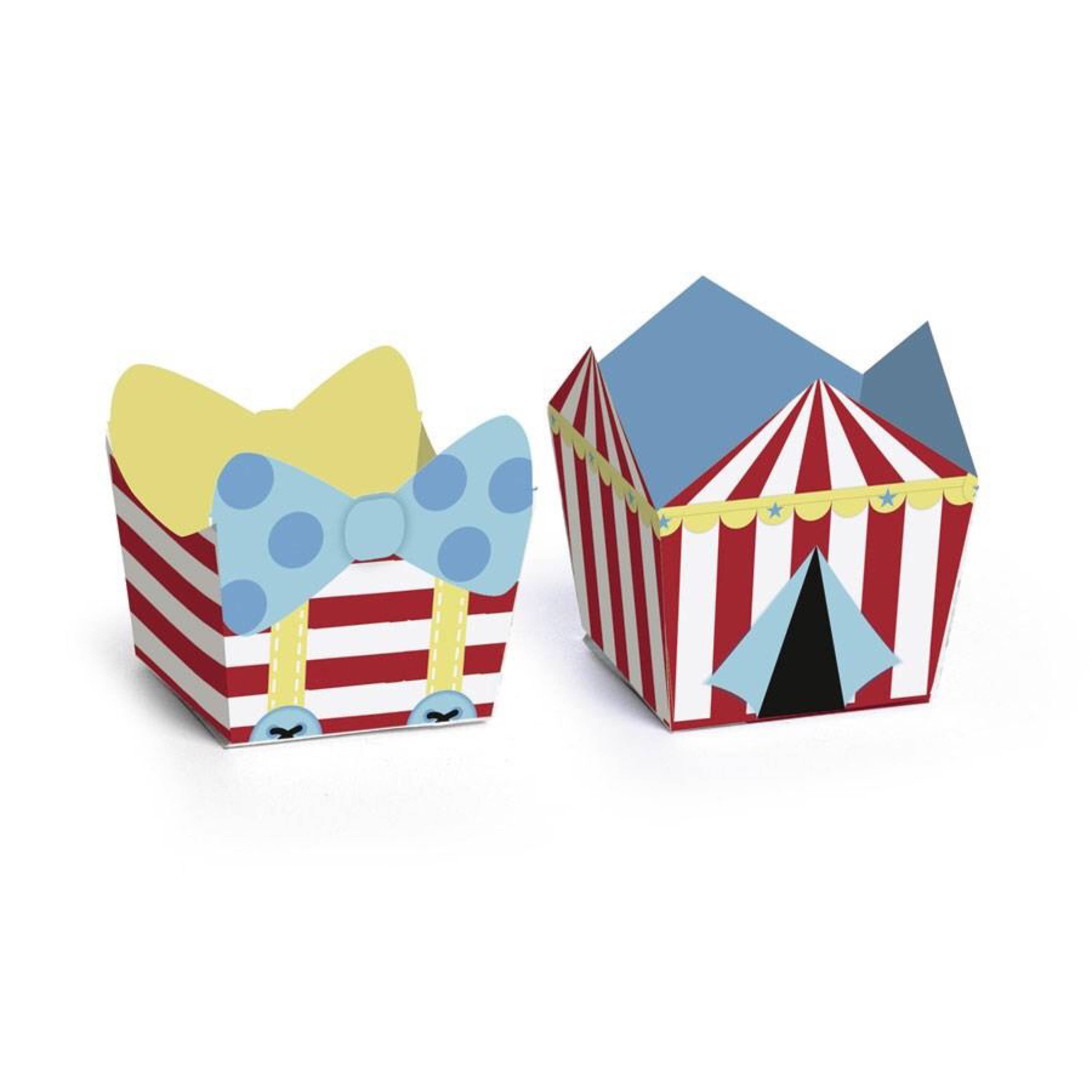 CIRCUS MINI Chocolate Truffle Holders 1 x 1 x 0.7 Inches - 24 Pack ...