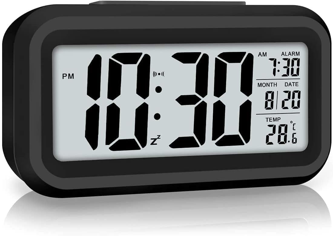 CIRKLE STREET Alarm Clock Digital Clock Table Clock for Students Watch Timer for Study Home ...