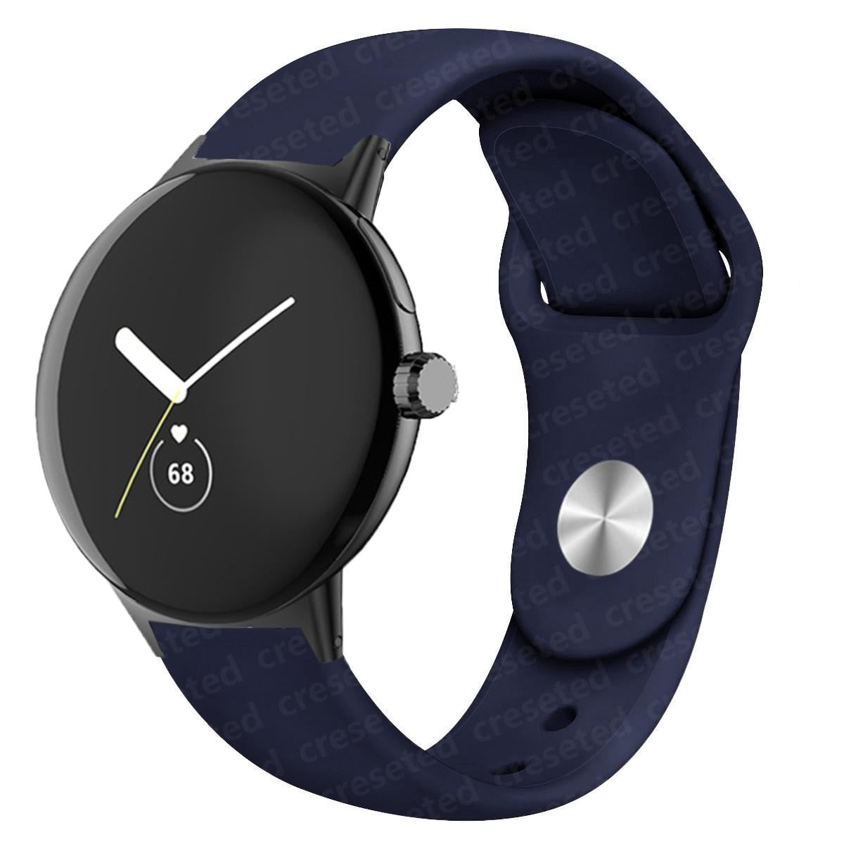 CIRUTVAL 1/3Pack Silicone Strap for Google Pixel Watch Bands for Women ...