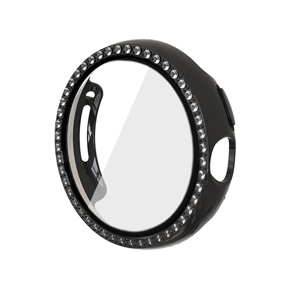 CIRUTVAL Diamond Case+Glass for Google Pixel Watch Strap PC Bumper ...