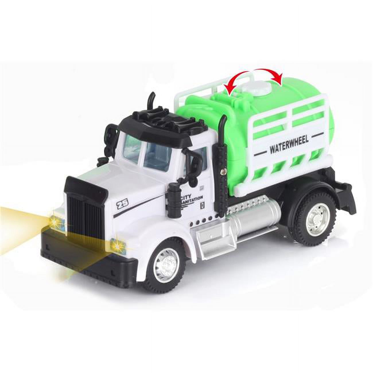 2.4G 1:64 scale RC Water Truck with lights and sound - Walmart.com