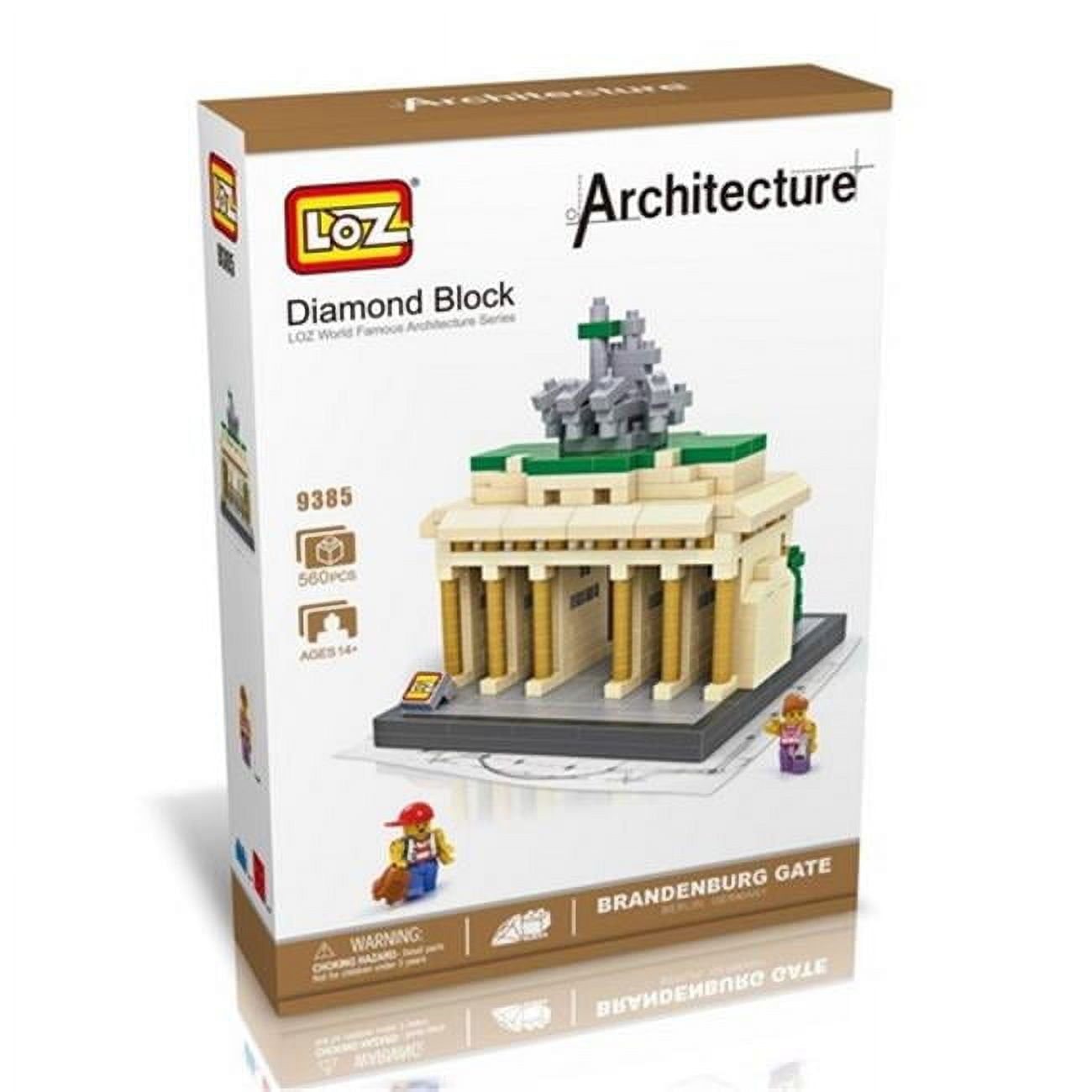 CIS Brandenburg Gate Model, Micro Building Blocks Set - Walmart.com