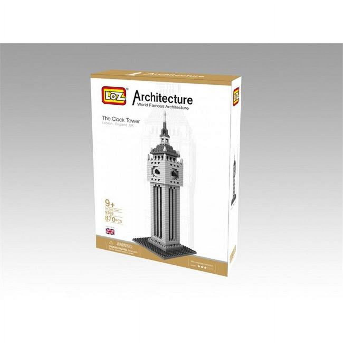 CIS British Clock Tower Model - Micro Building Blocks Set - Walmart.com