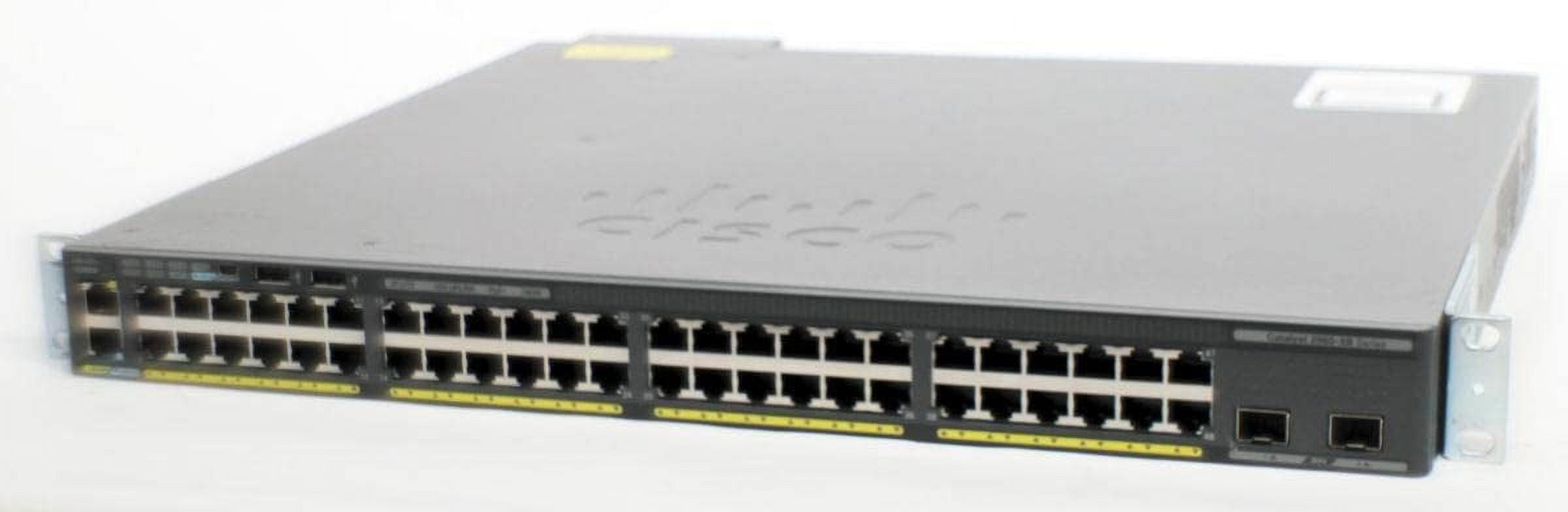 CIS CO WS-C2960XR-48FPD-I 48-Port Gigabit Enterprise Layer 2 Switch ...
