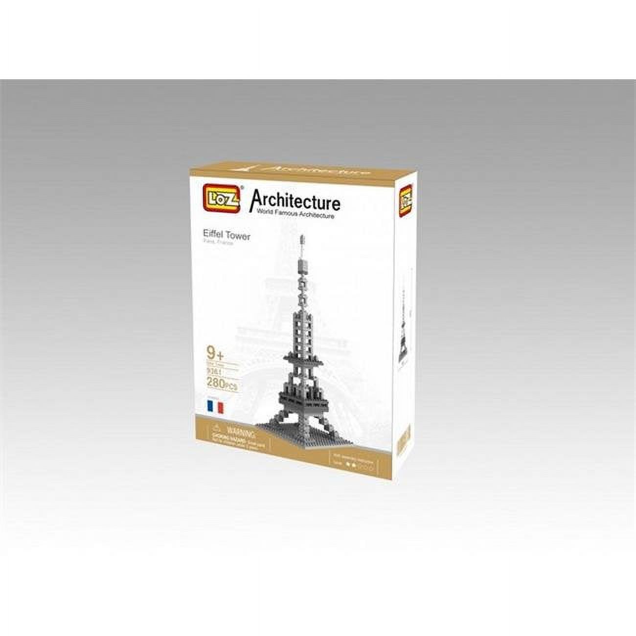 CIS Eiffel Tower Model, Micro Building Blocks Set - Walmart.com