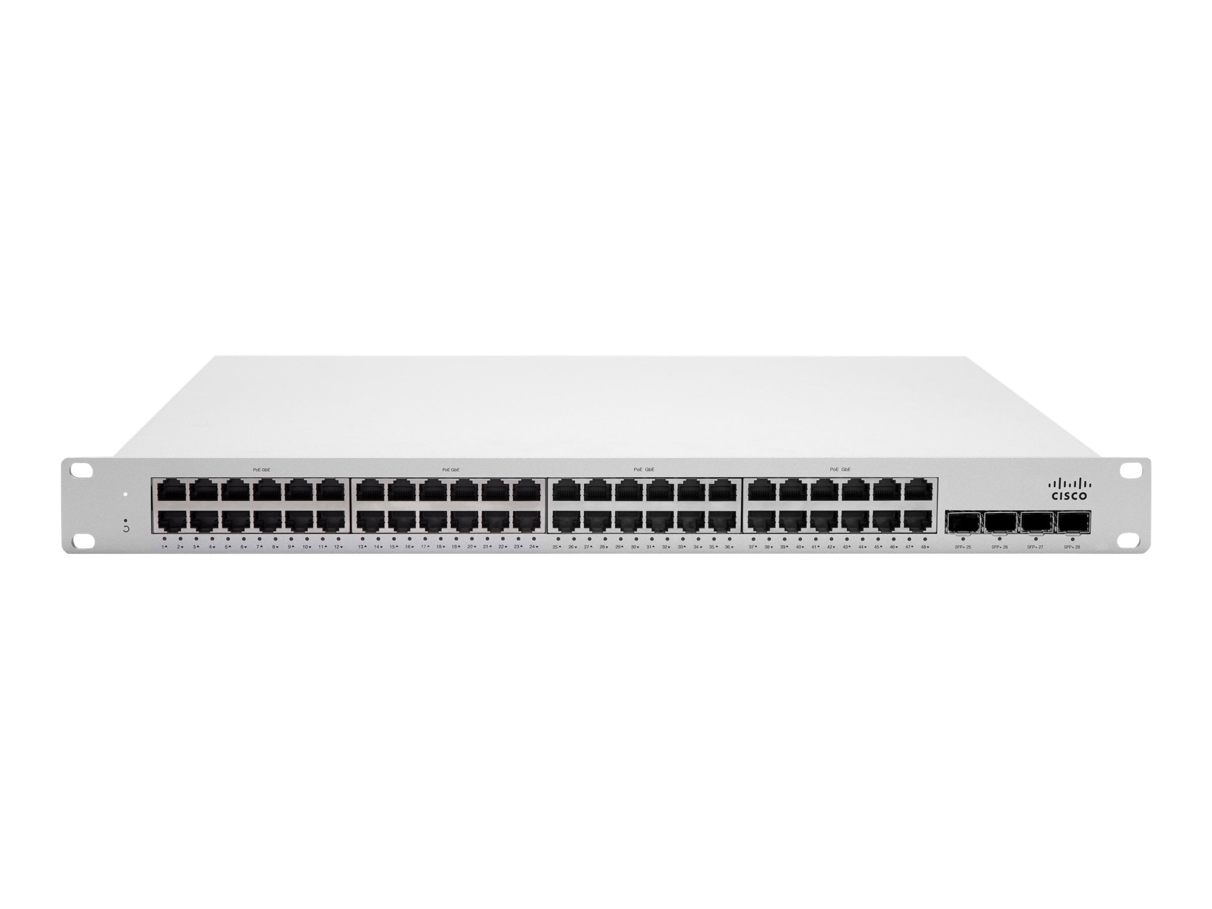 Cisco Meraki MS225-48FP L2 Stackable Managed 48x GBE 740W PoE Switch ...