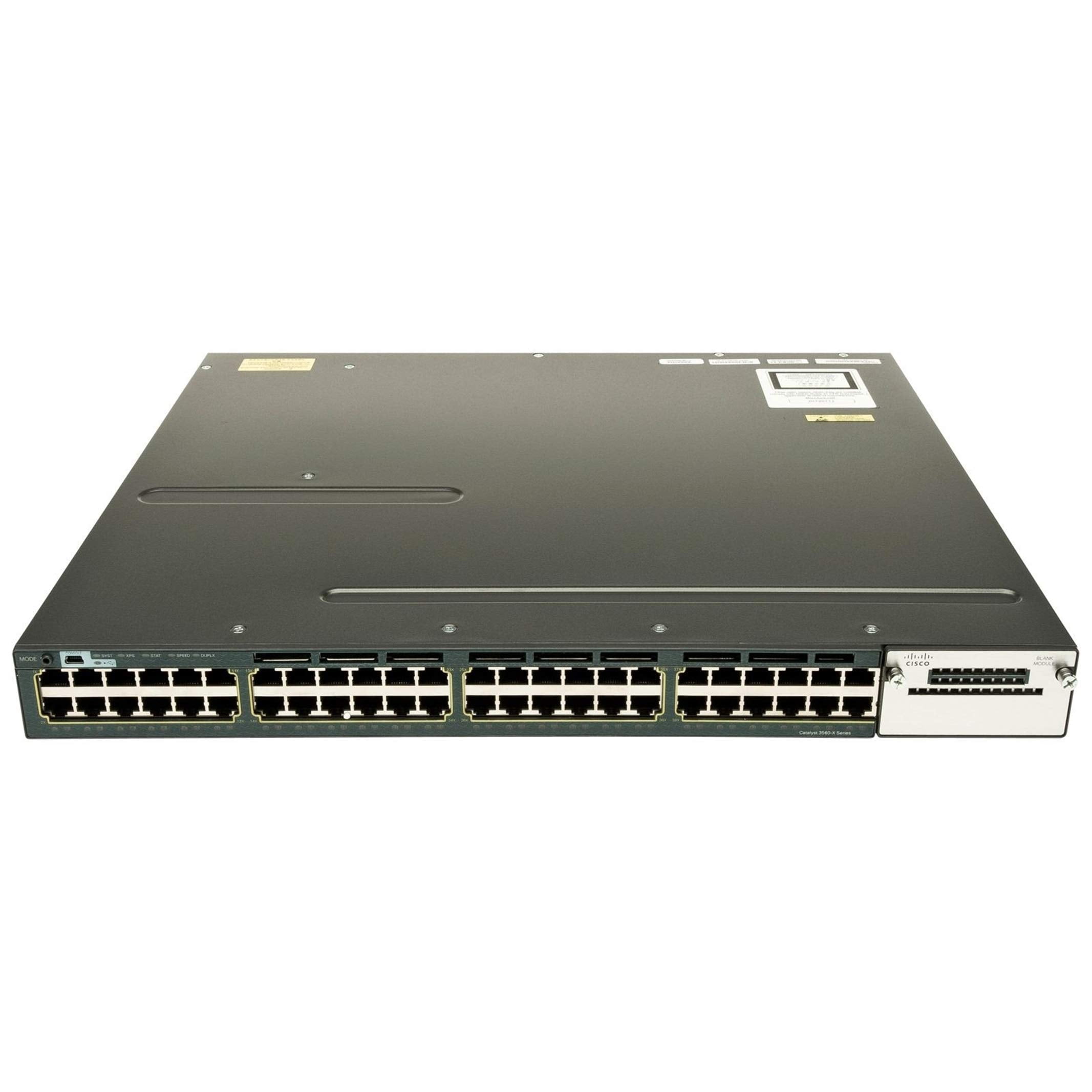 CISCO WS-C3560X-48P-E / Catalyst 3560-X Ethernet Switch - Walmart.com