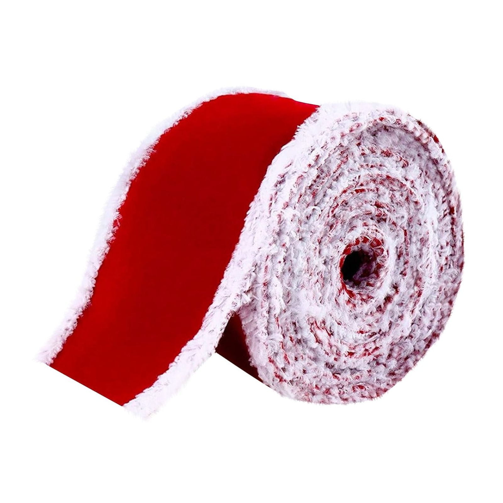 CISIL 6.3cm Christmas Decoration DIY Ribbon Fabric Craft Velvet Bow ...