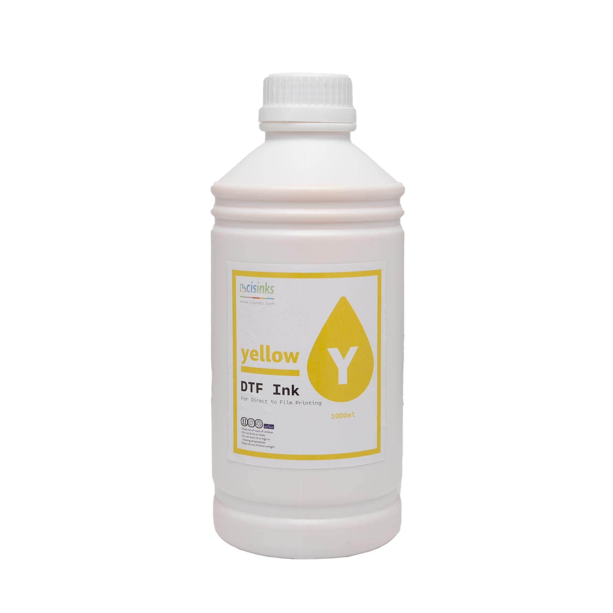 CISinks Premium DTF Ink Bottle Refill Set 1000ML- Direct to Film Heat ...