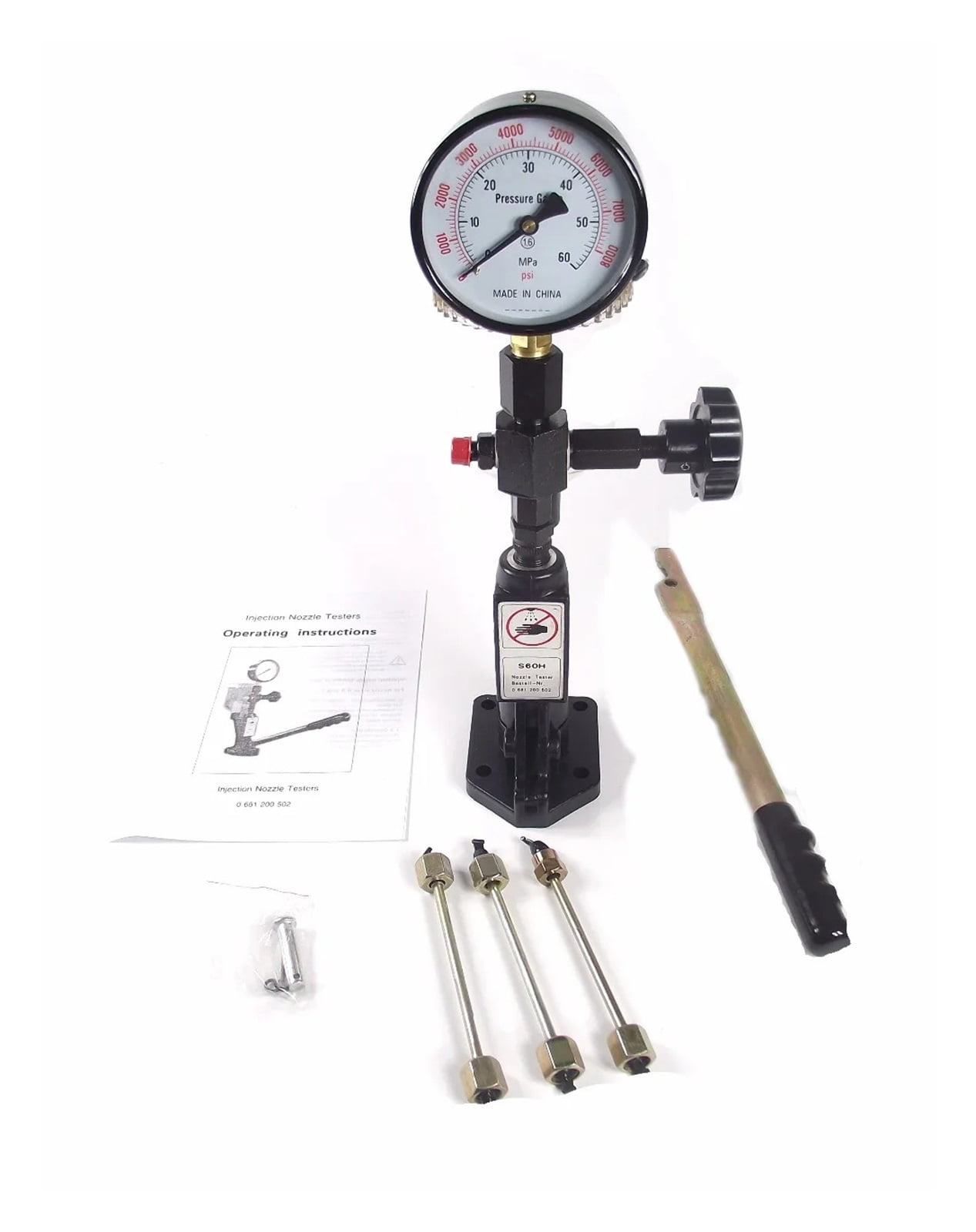 CIT800 Common Rail Injector Tester, Piezo Injector Tester + S60H ...