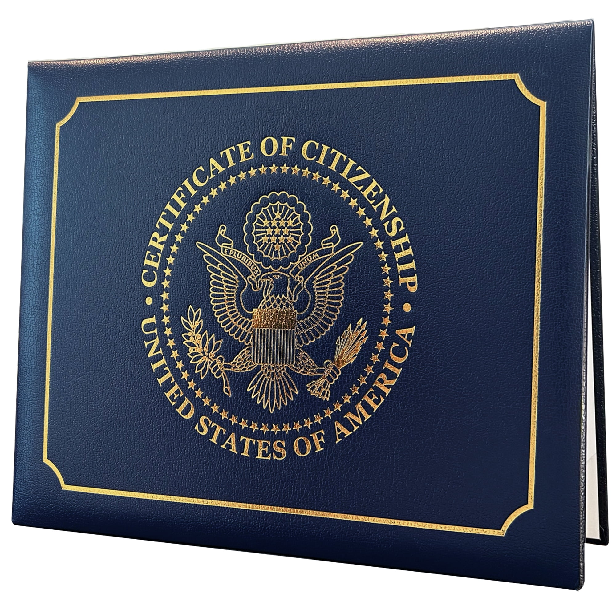 Citizenship Certificate Holder: Stylish, Protective, Faux-Leather ...