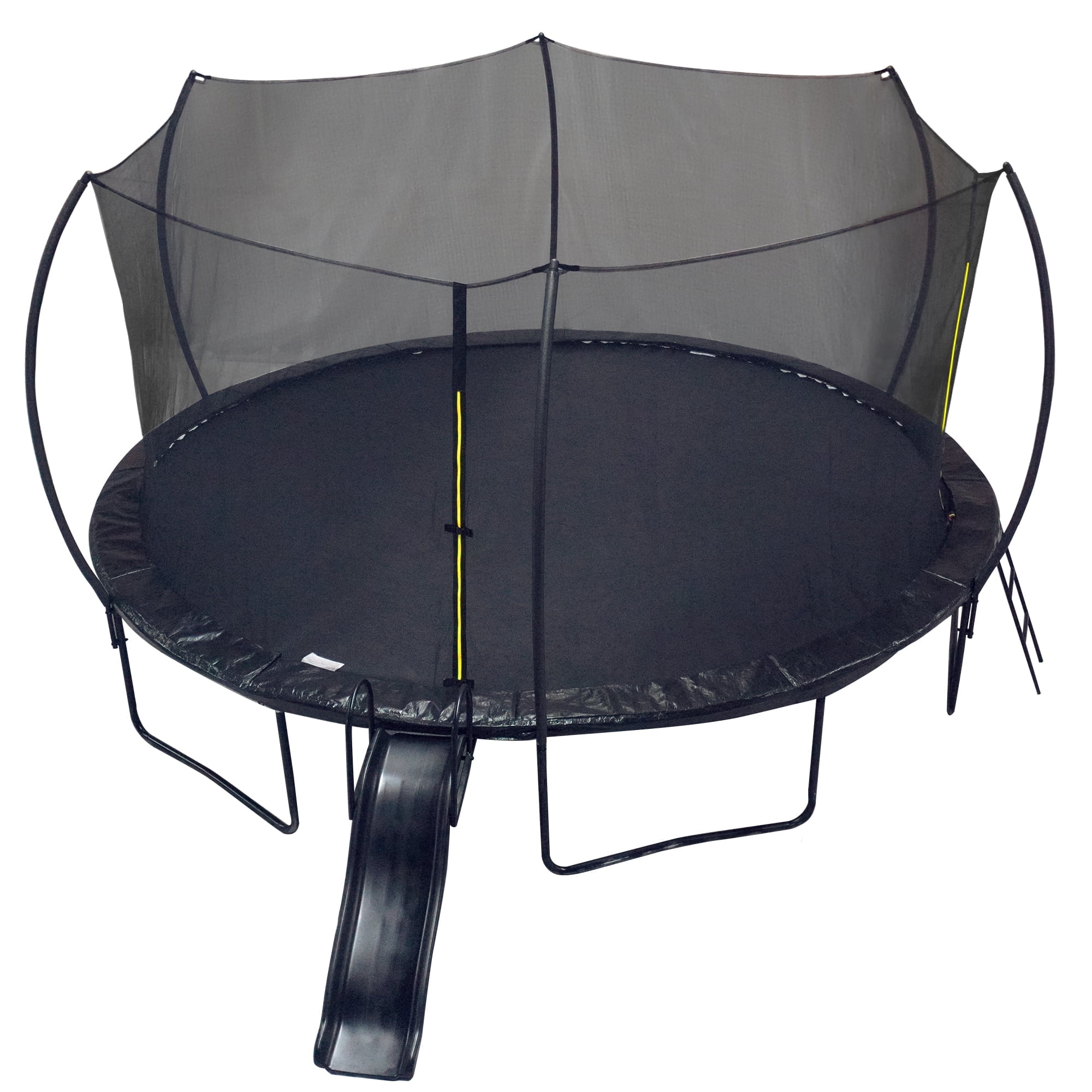 CITYLE 12FT 14FT 16FT Trampoline with Enclosure Net, Outdoor Trampoline ...