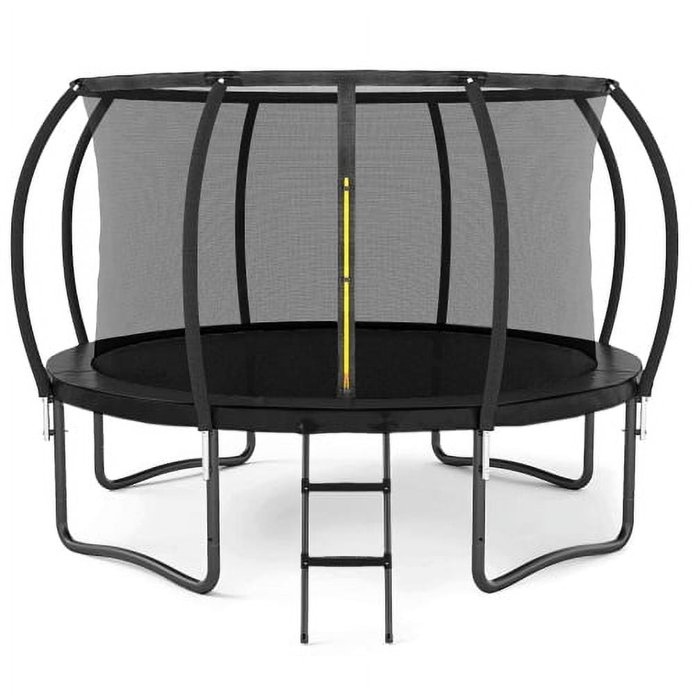 CITYLE 12FT 14FT Trampoline with Enclosure, 1200LBS Trampoline for Kids ...