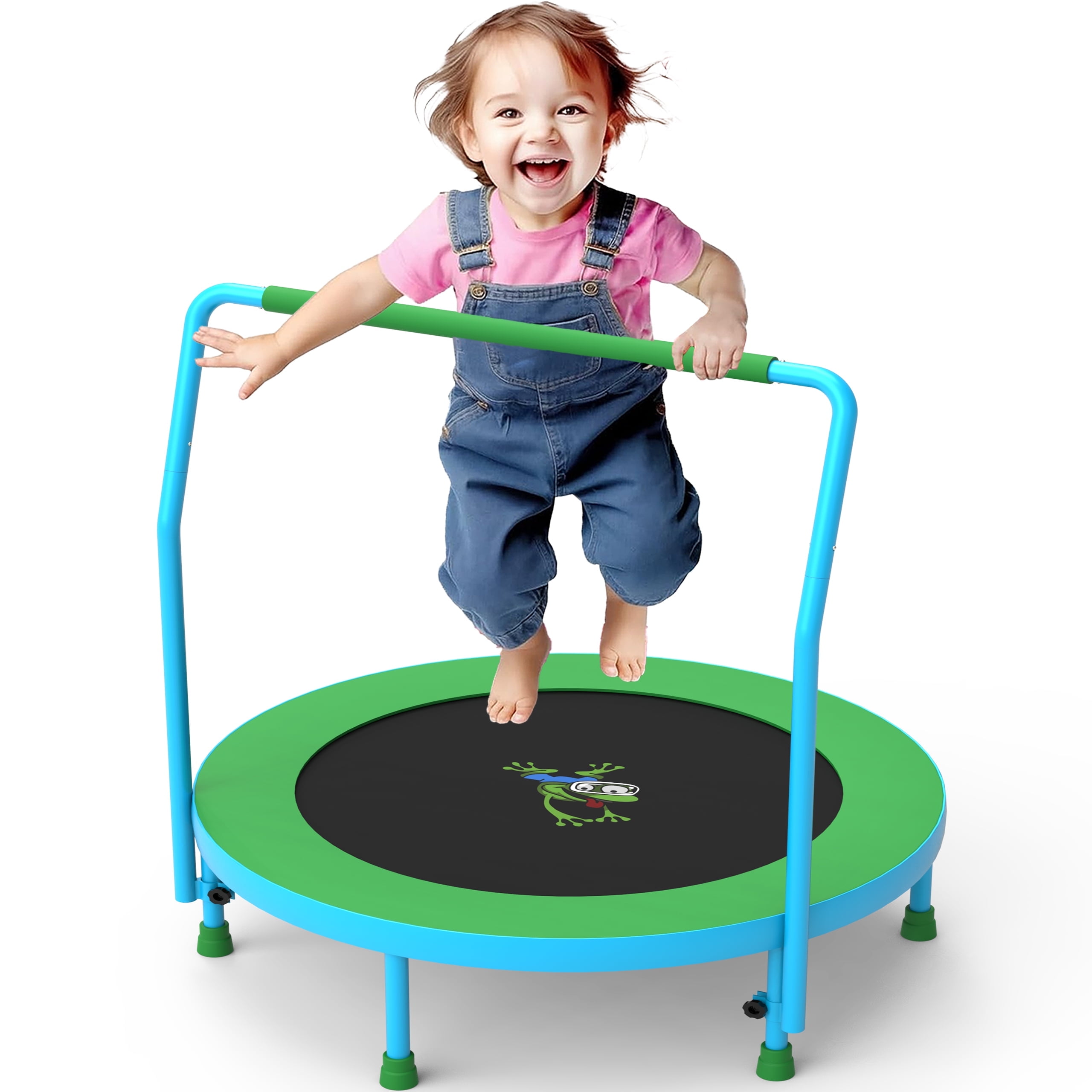 CITYLE 3FT Foldable Trampoline for Kids, Max Load 220LBS 36'' Mini ...