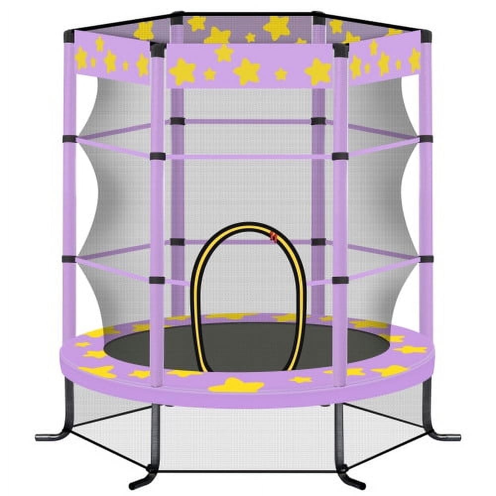 CITYLE 55'' Indoor Trampoline for Toddlers Kids, Mini Small Trampoline ...