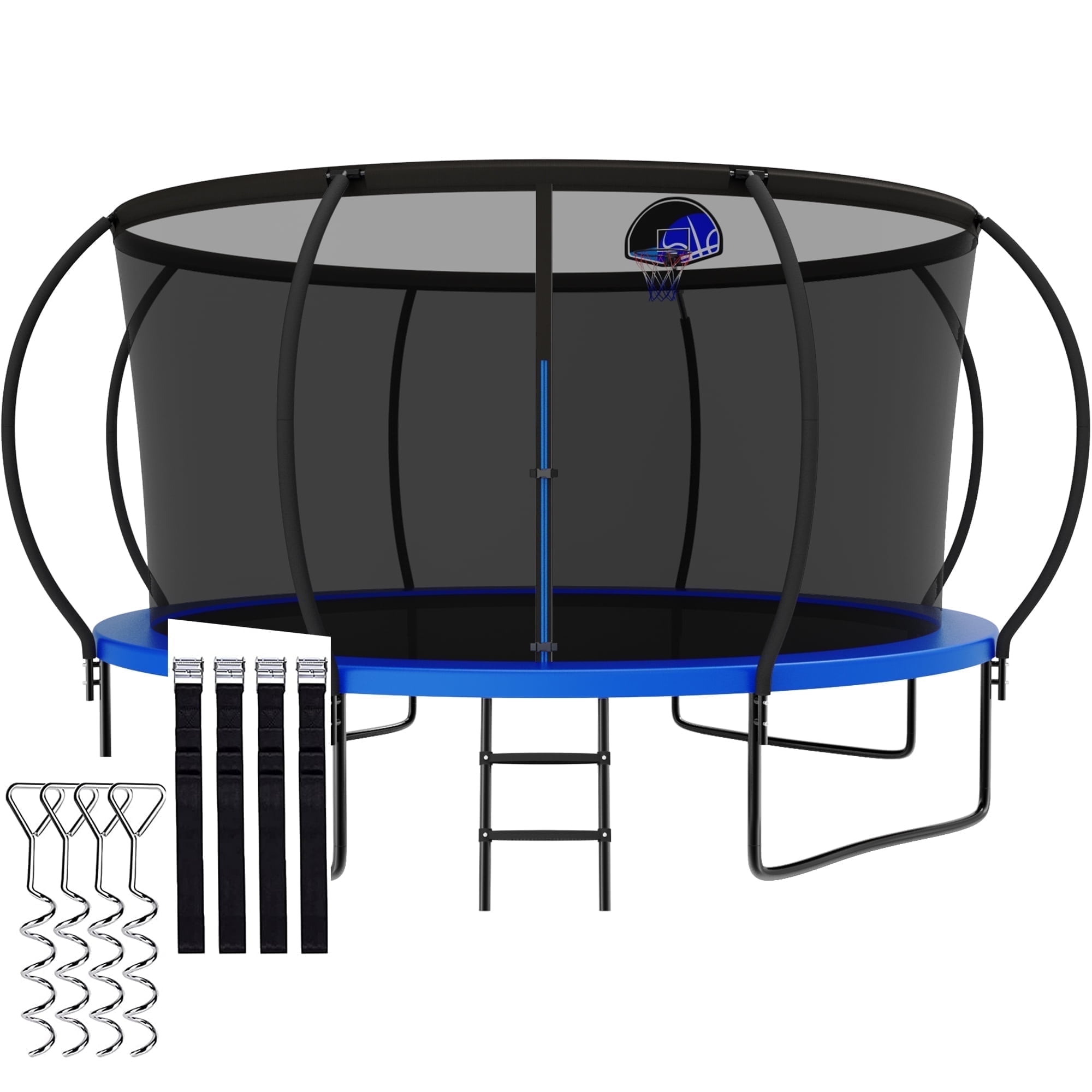 CITYLE Trampoline 12FT 14FT 15FT 16FT 1500LBS Trampoline for Adults ...
