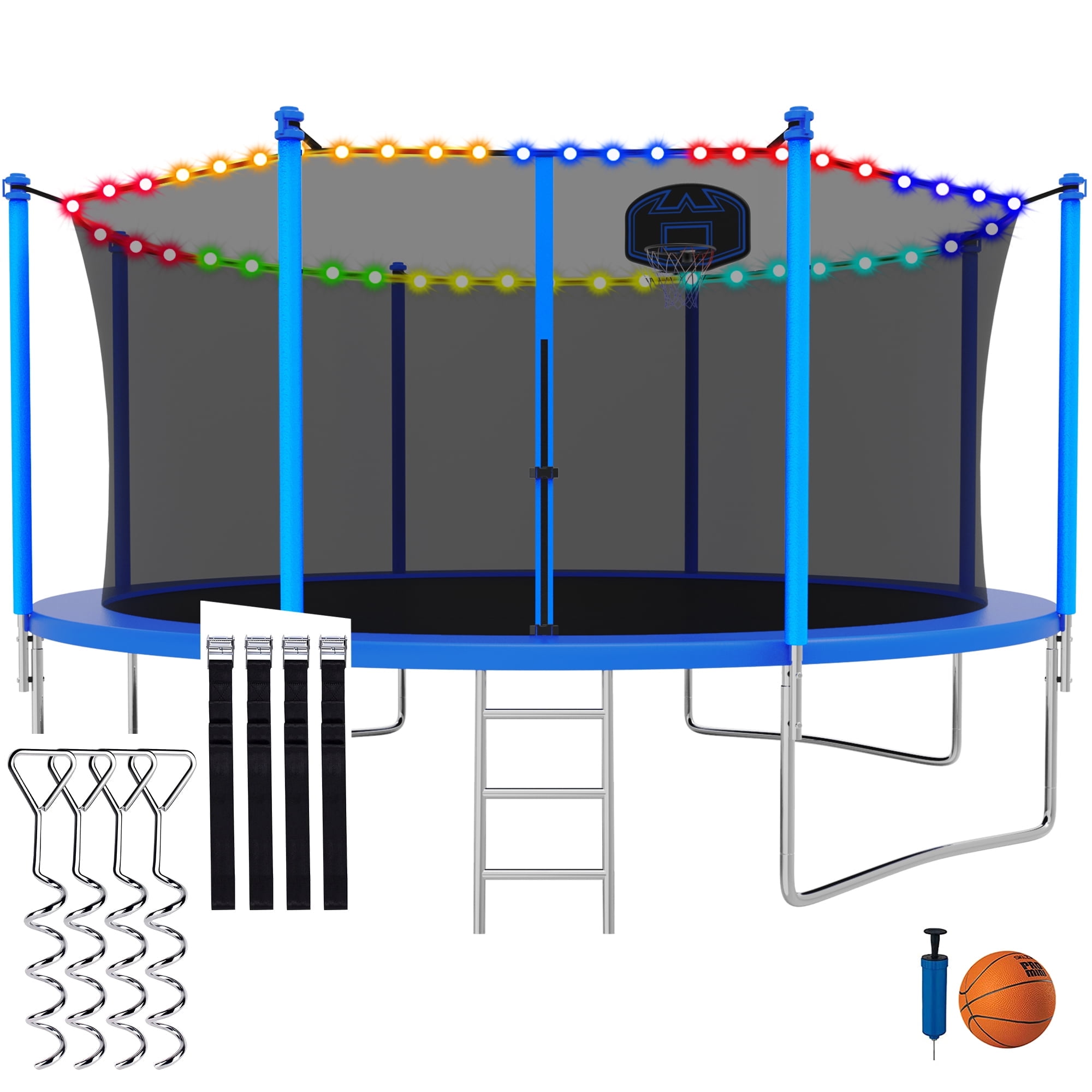 CITYLE Trampoline 14FT Trampoline for Kids and Adults, Outdoor ...
