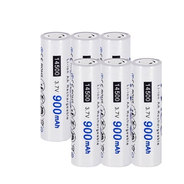 TrustFire 900mAh 14500 3.7V Li-ion Rechargeable With Protection Board ...