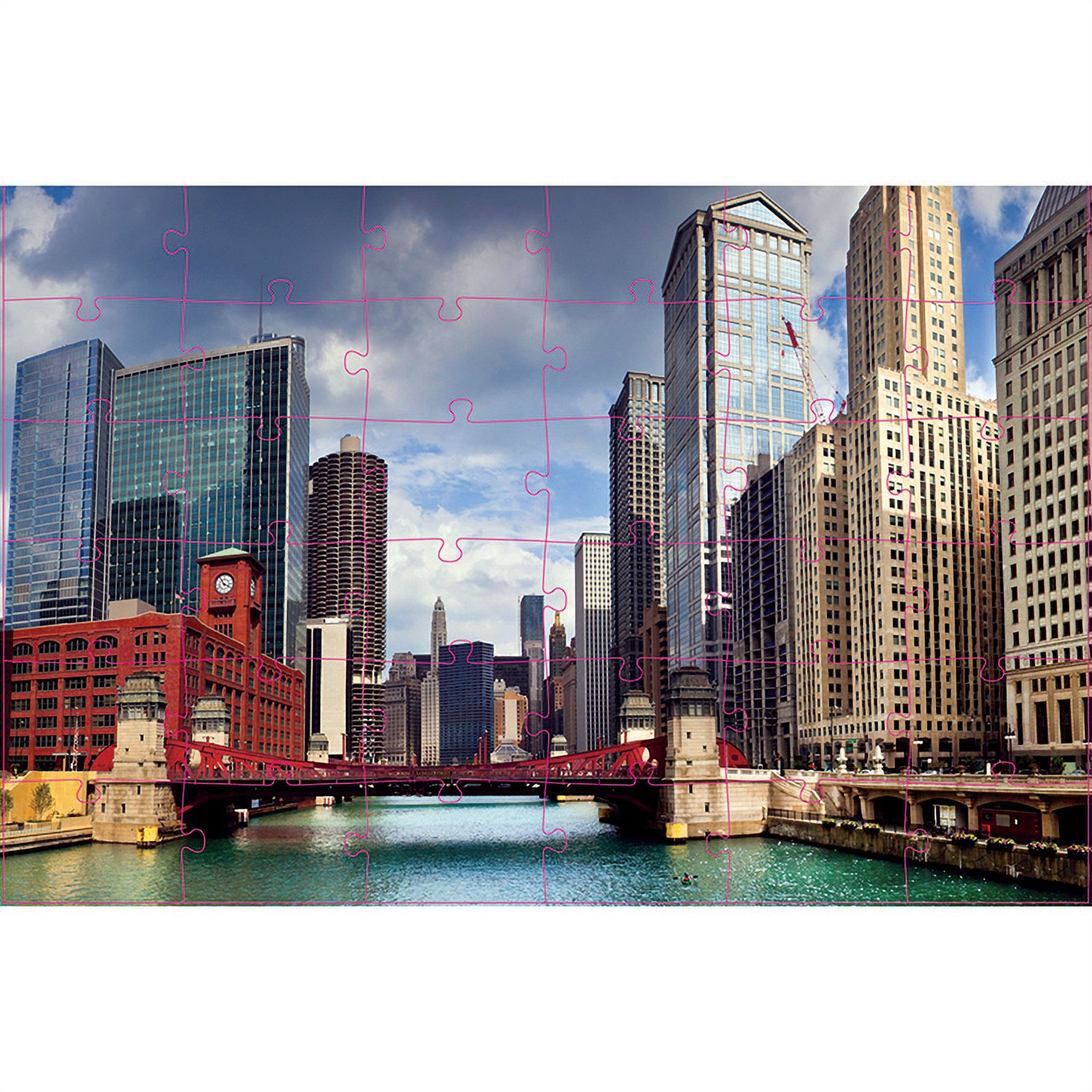 Mojo Education MJ-M330003 Cityscapes Floor Puzzle - Walmart.com