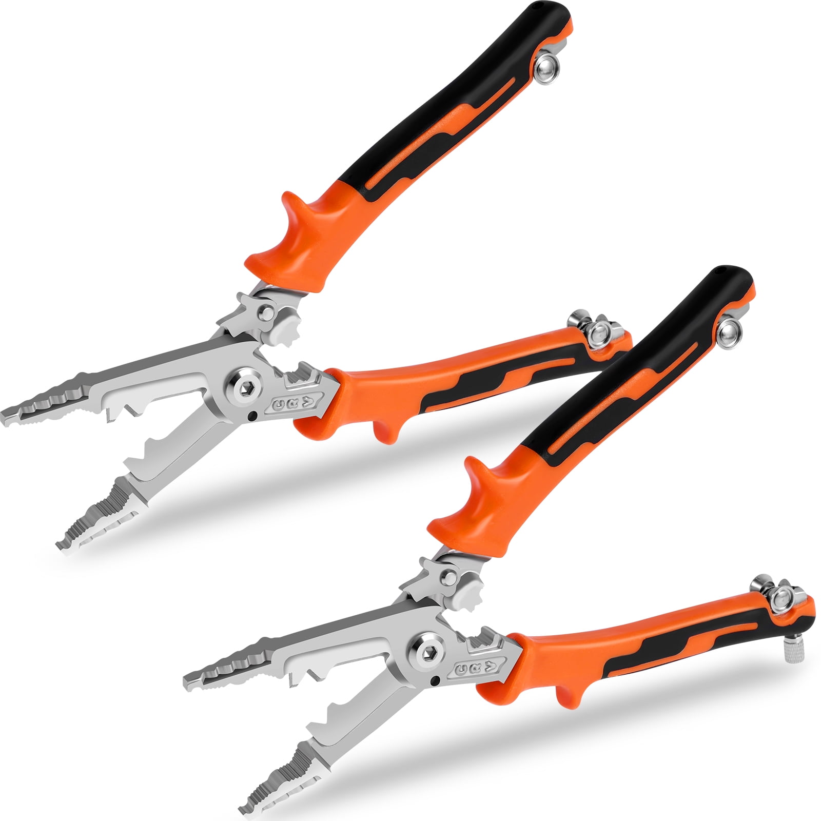 CIVG 1/2pcs Wire Stripper Plier 8.7inch Multifunctional Cable Stripping ...