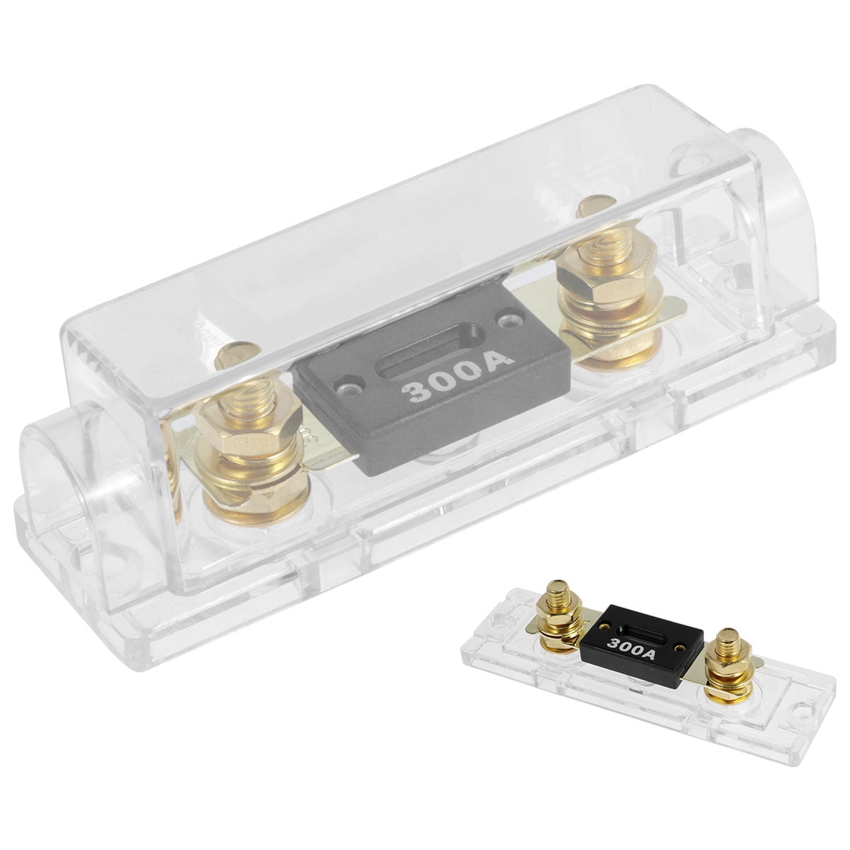 CIVG 1/4pcs ANL Fuse Holder Professional Car Blade Fuse Holder Gold ...