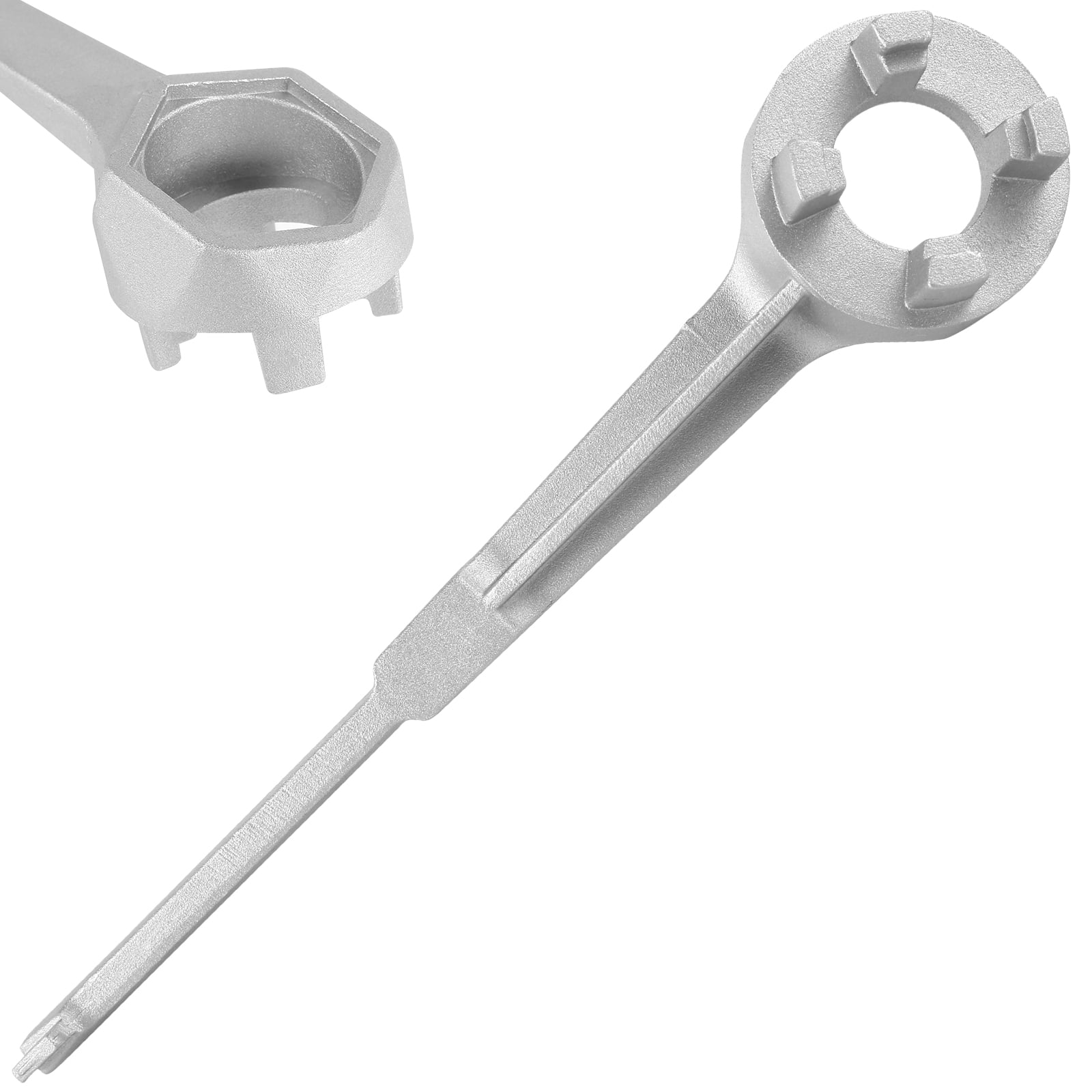 CIVG Bung Wrench Aluminum Drum Wrench Sturdy Barrel Opening Wrench Hand ...