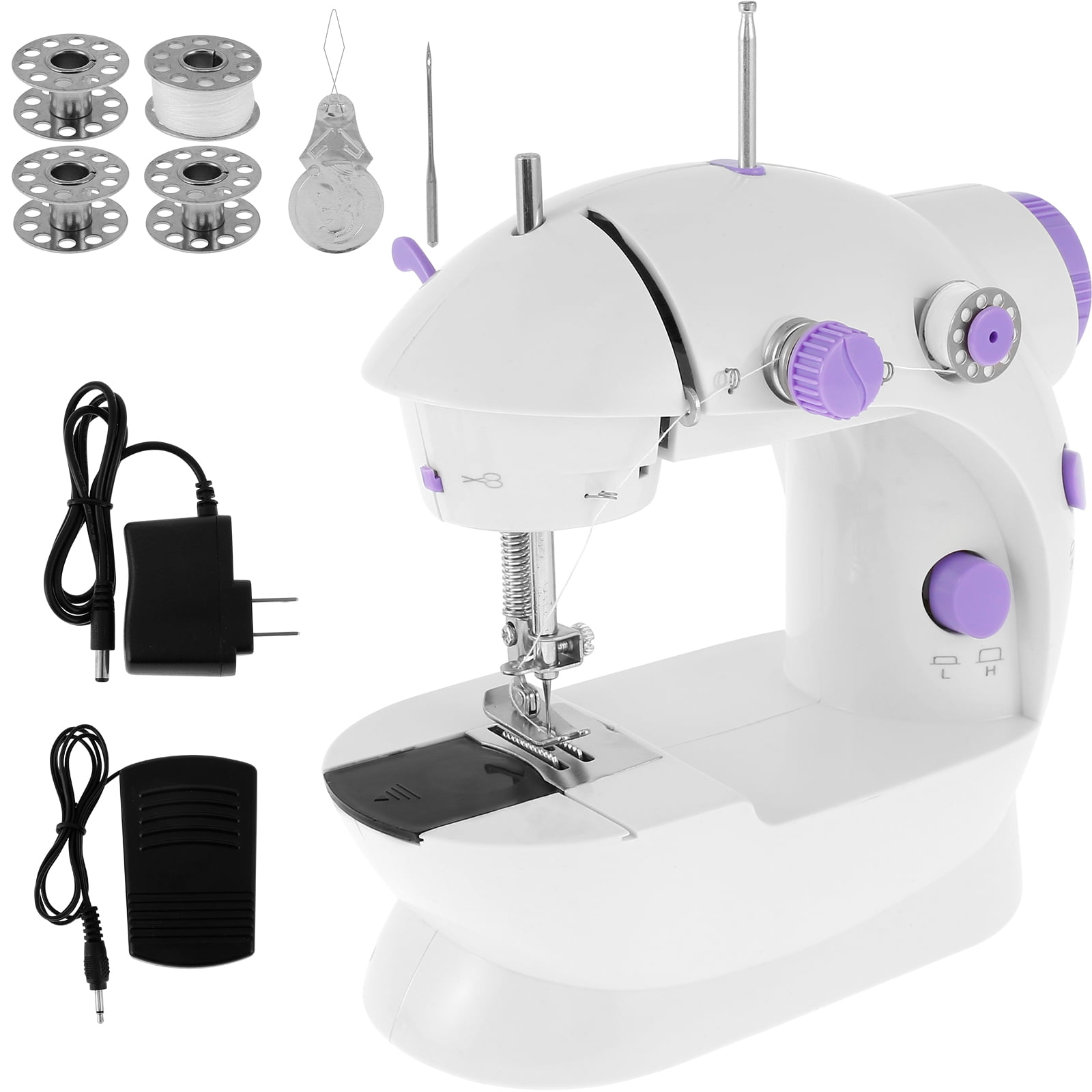 CIVG Mini Sewing Machine Electric Sewing Machine for Beginners Portable ...