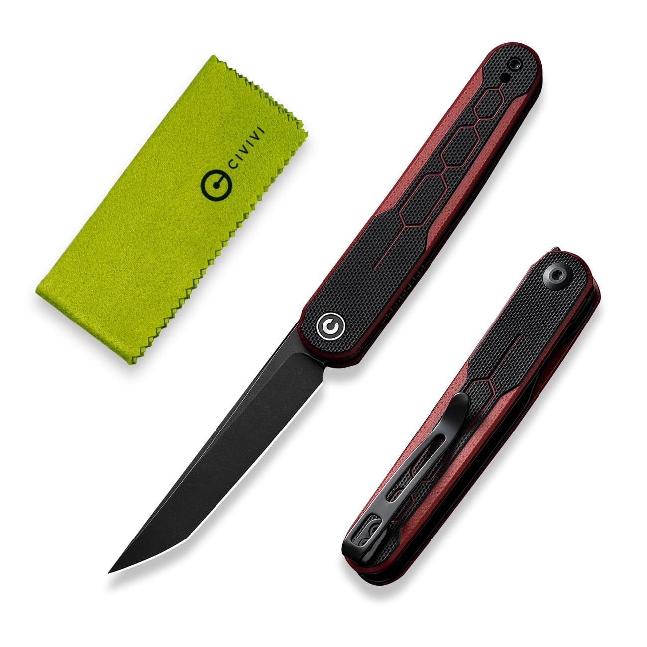 CIVIVI KwaiQ Pocket Knife, Folding Knife with Inline Flipper, 2.97 ...