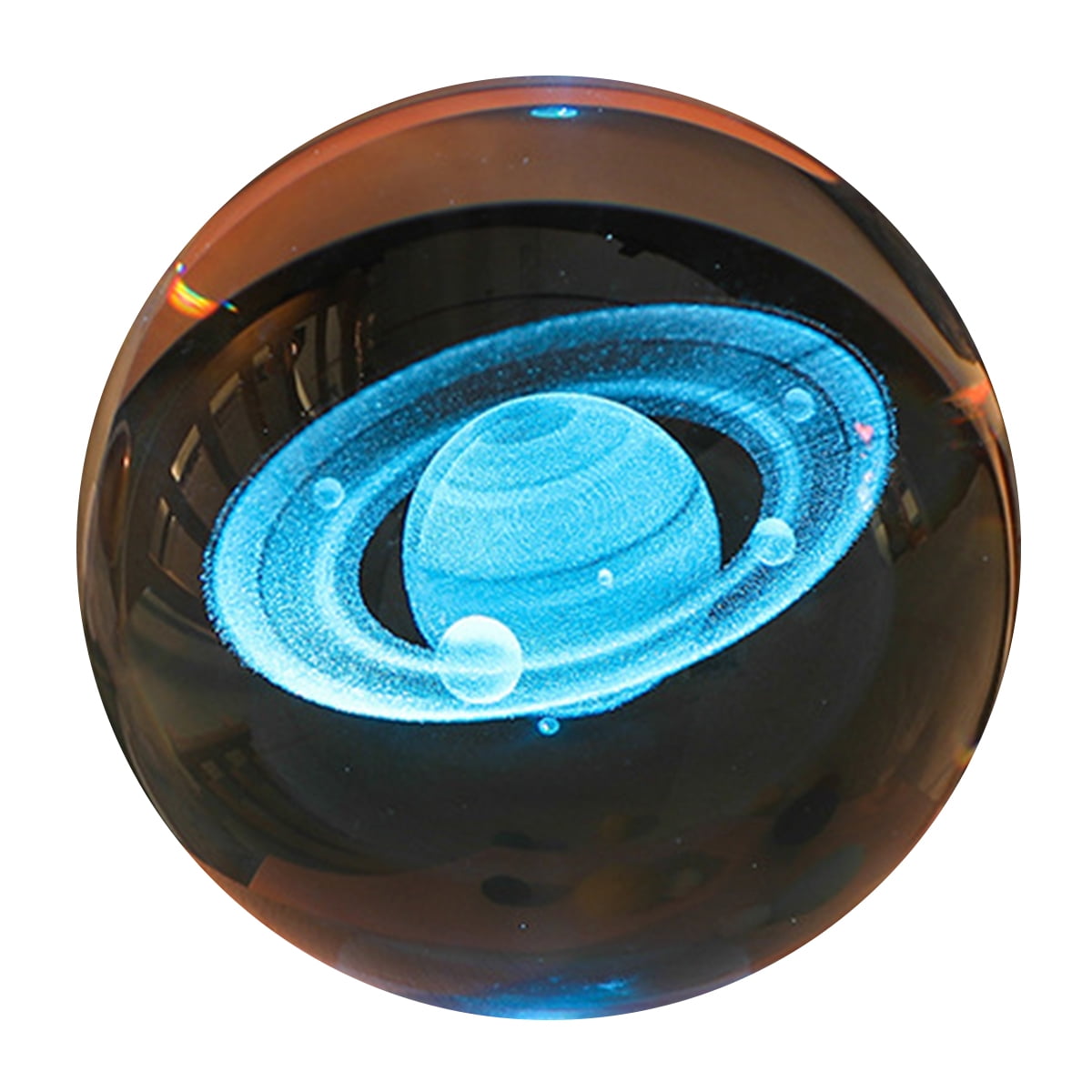 CIYAPED Crystal Ball Night Astronomy Night Lamp Creative 3D Glowing ...