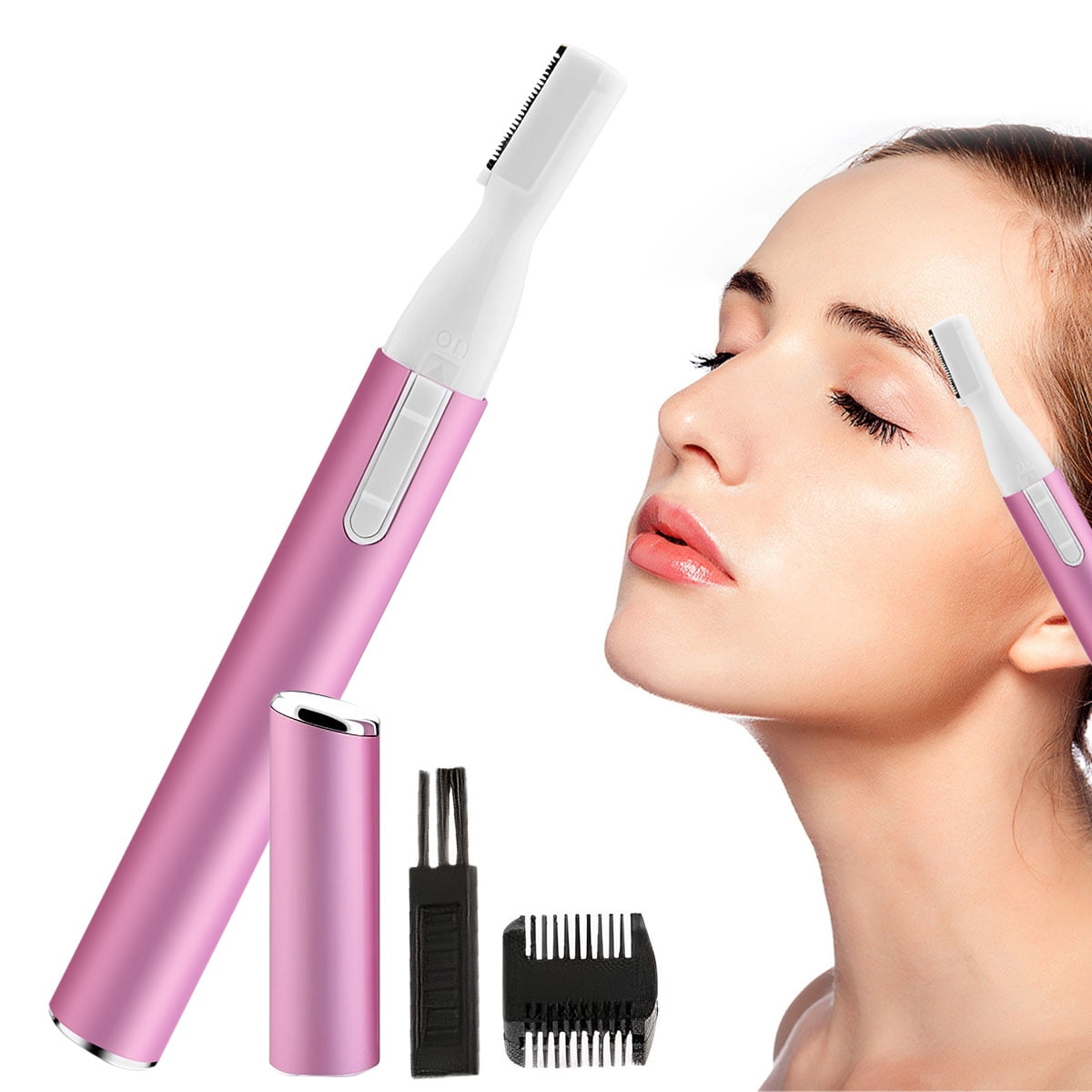 CIYAPED Electric Eyebrow Razor, Painless Hair Remover for Face, Lips ...
