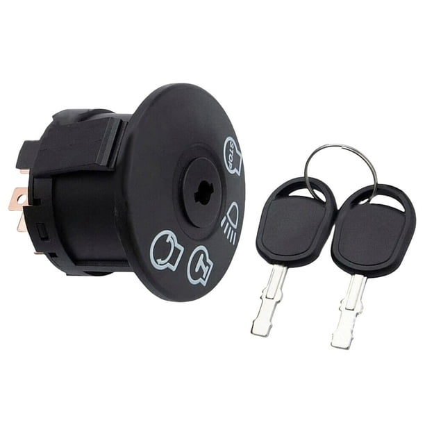 CIYISON 0 Turn Mower Key Ignition Switches 5 Terminals Temperature ...