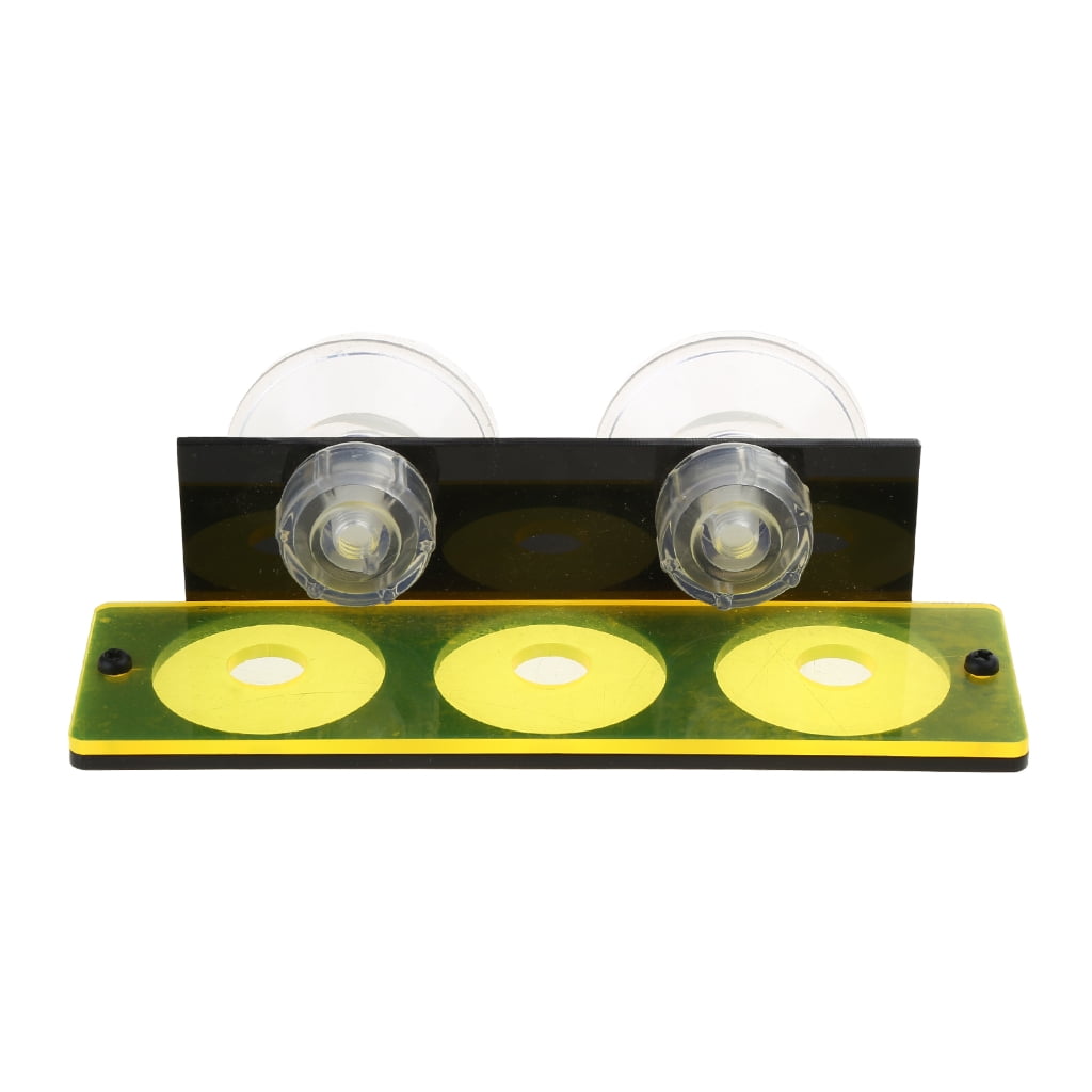 CIYISON 1/3 Holes Coral Frag Rack Acrylic Fish for Tank Aquarium Coral ...